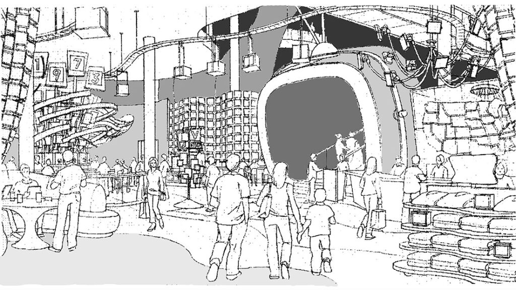 Immersive Environment Concepting - TV Land Restaurant - AEC Adventure ...