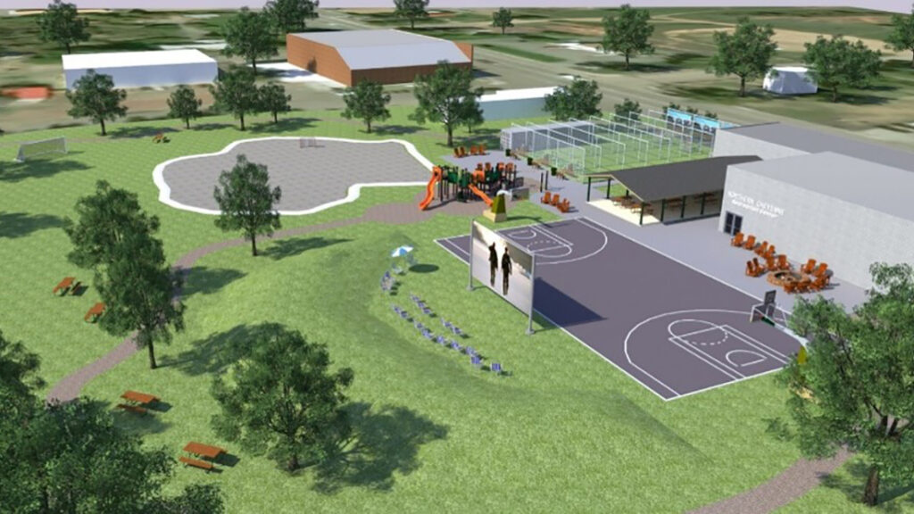 Community Recreation Center - Concept Site Plan - AEC Adventure Entertainment Cos.